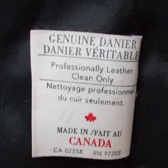 Danier | Jackets & Coats | Danier Genuine Leather Jacket Color Black ...